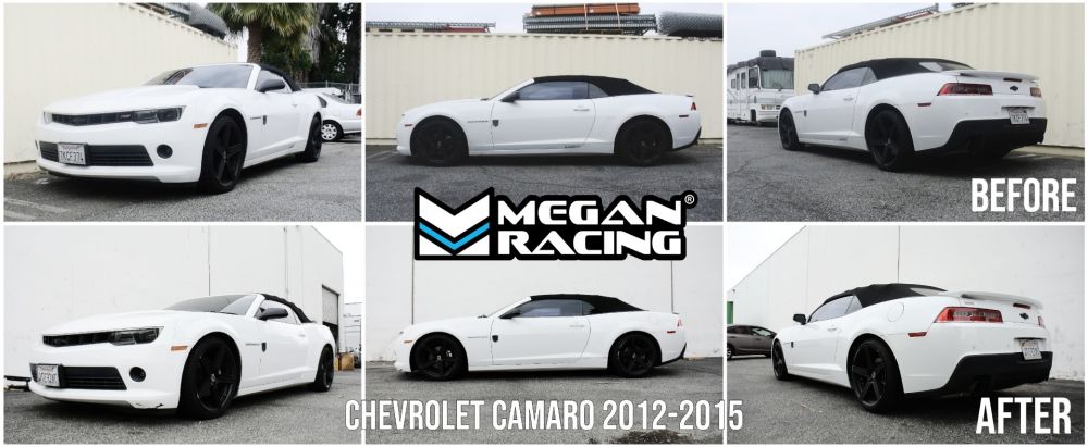 12-15 Chevrolet Camaro Megan Racing Lowering Springs - coiloverdepot.com