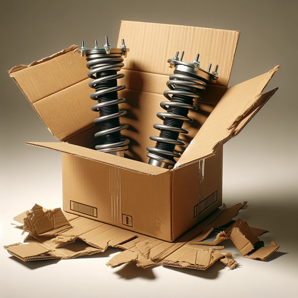 *OPEN BOX* 08-15 Audi R8 BC Racing Coilovers Missing rear damper bodie ...