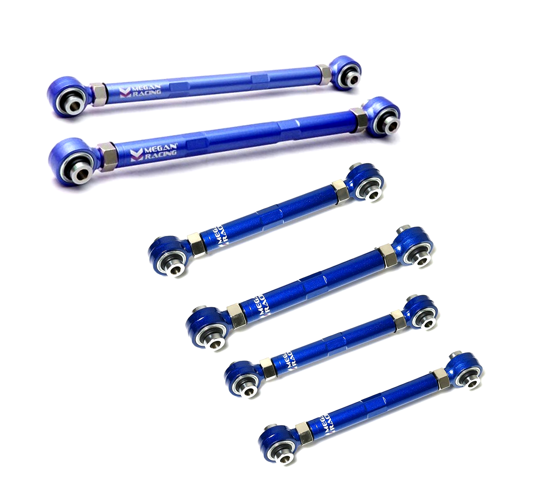 06-11 BMW 3 Series Megan Racing Adjustable Rear Arm Kit - coiloverdepot.com